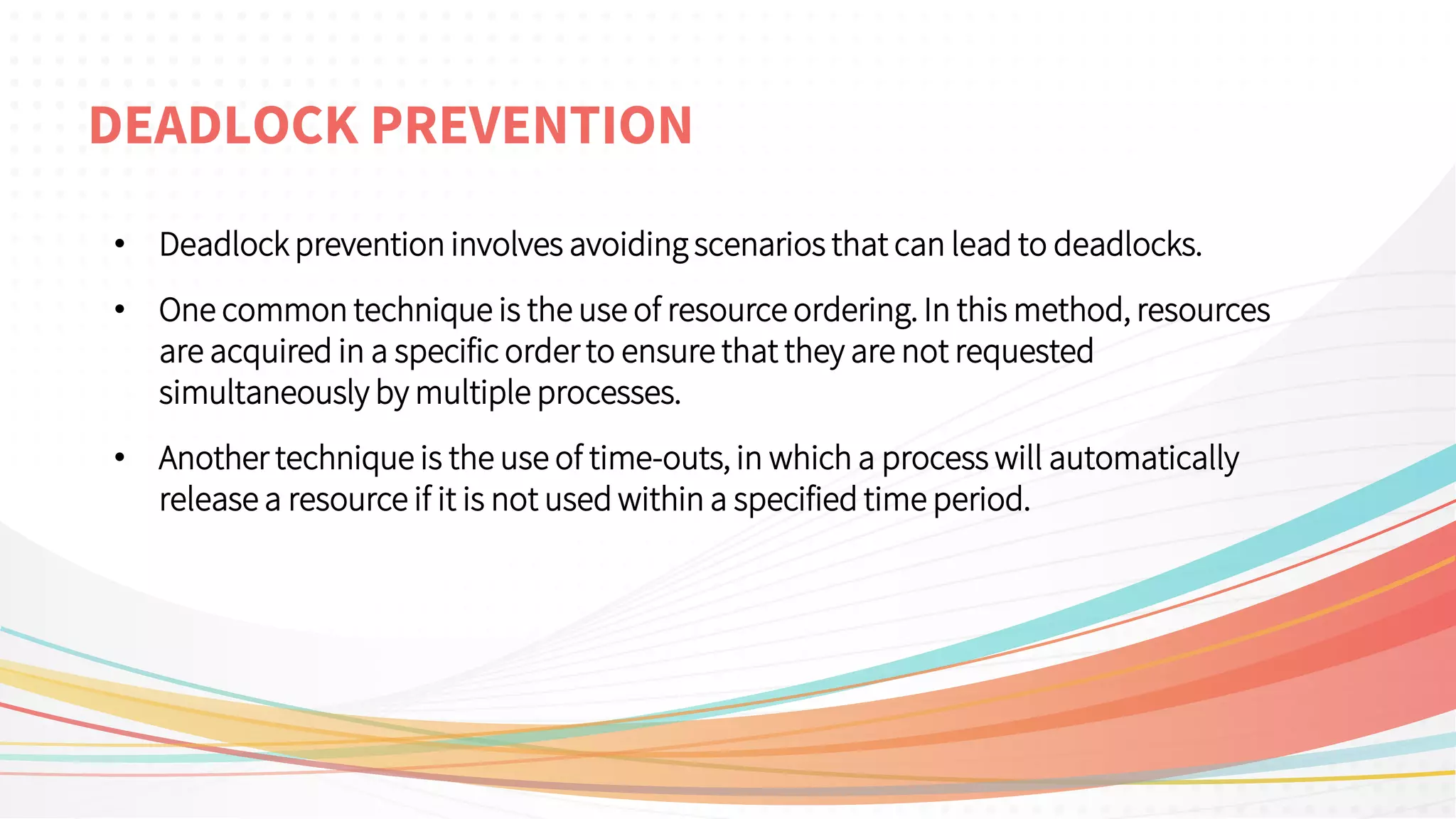 Deadlock Prevention And Avoidancepptx 