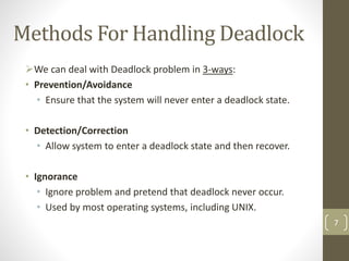 Deadlock | PPT