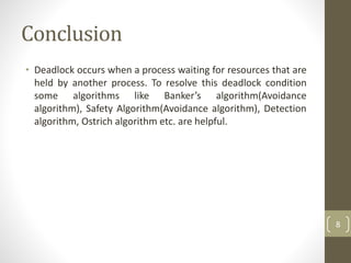 Deadlock | PPT