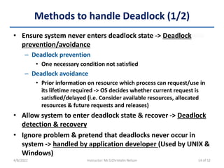 Deadlocks | PPT