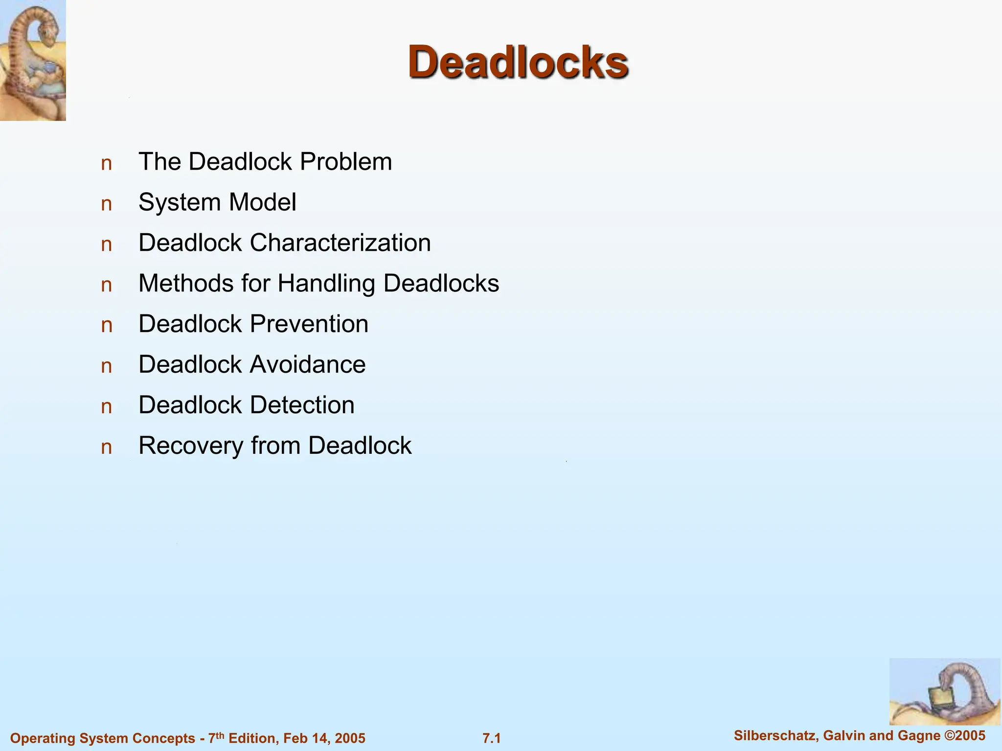 An brief introduction to Deadlocks in OS | PPT