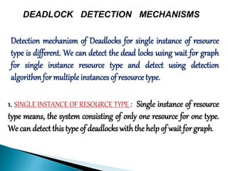 Deadlocks by wani zahoor | PPT