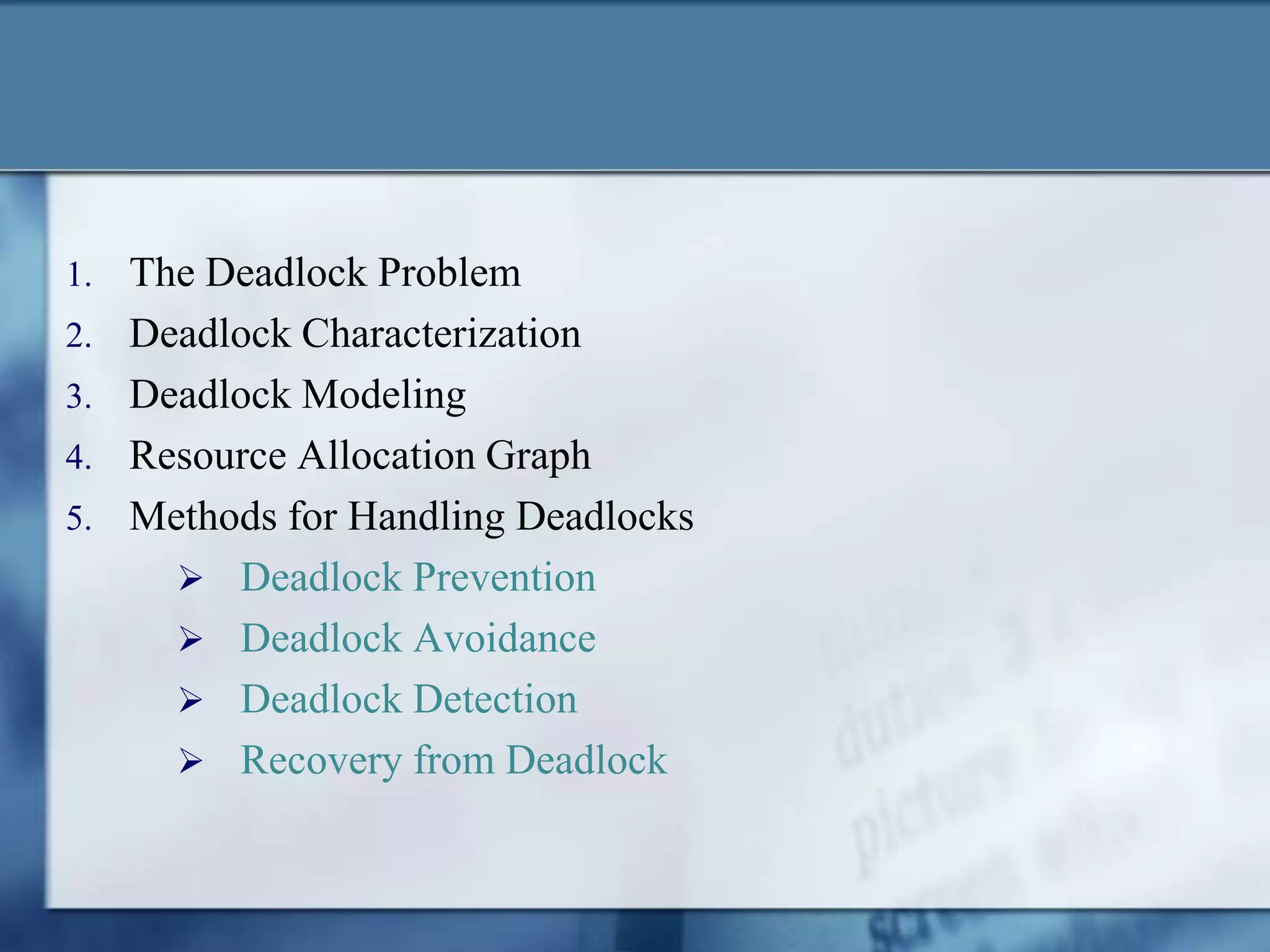 Deadlocks In Operating System Pptx Operating Systems Computer Software And Applications