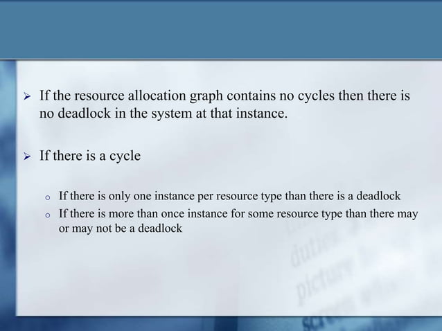 Deadlocks In Operating System Pptx Operating Systems Computer Software And Applications