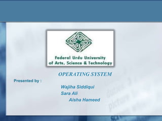 Deadlocks in operating system | PPTX