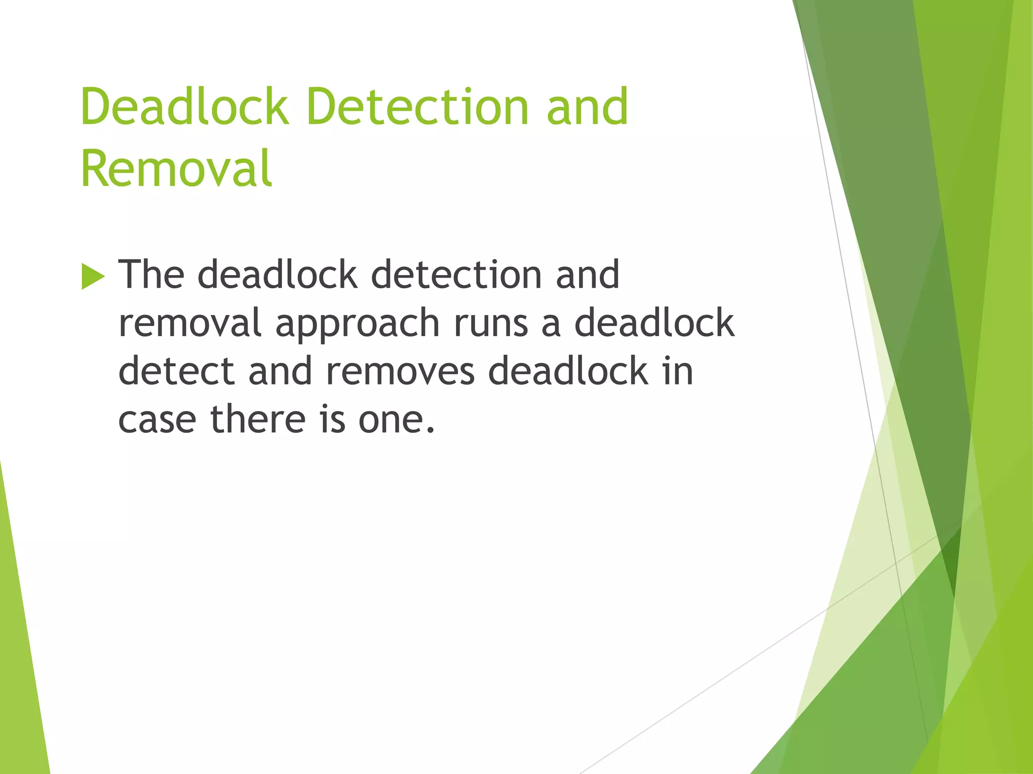 Deadlock in database | PPTX