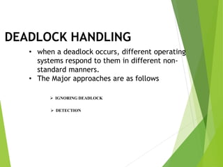 Deadlock in database | PPTX