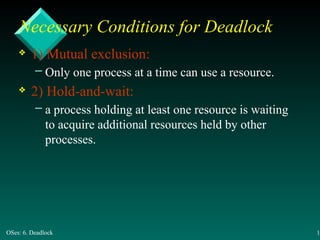 deadlock im operating system and their solution.pptx