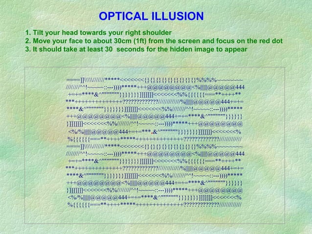 Deadly optical illusion[1] | PPS