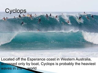 Deadly surfing spots | PPTX