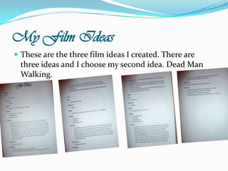 Dead man walking | PPTX