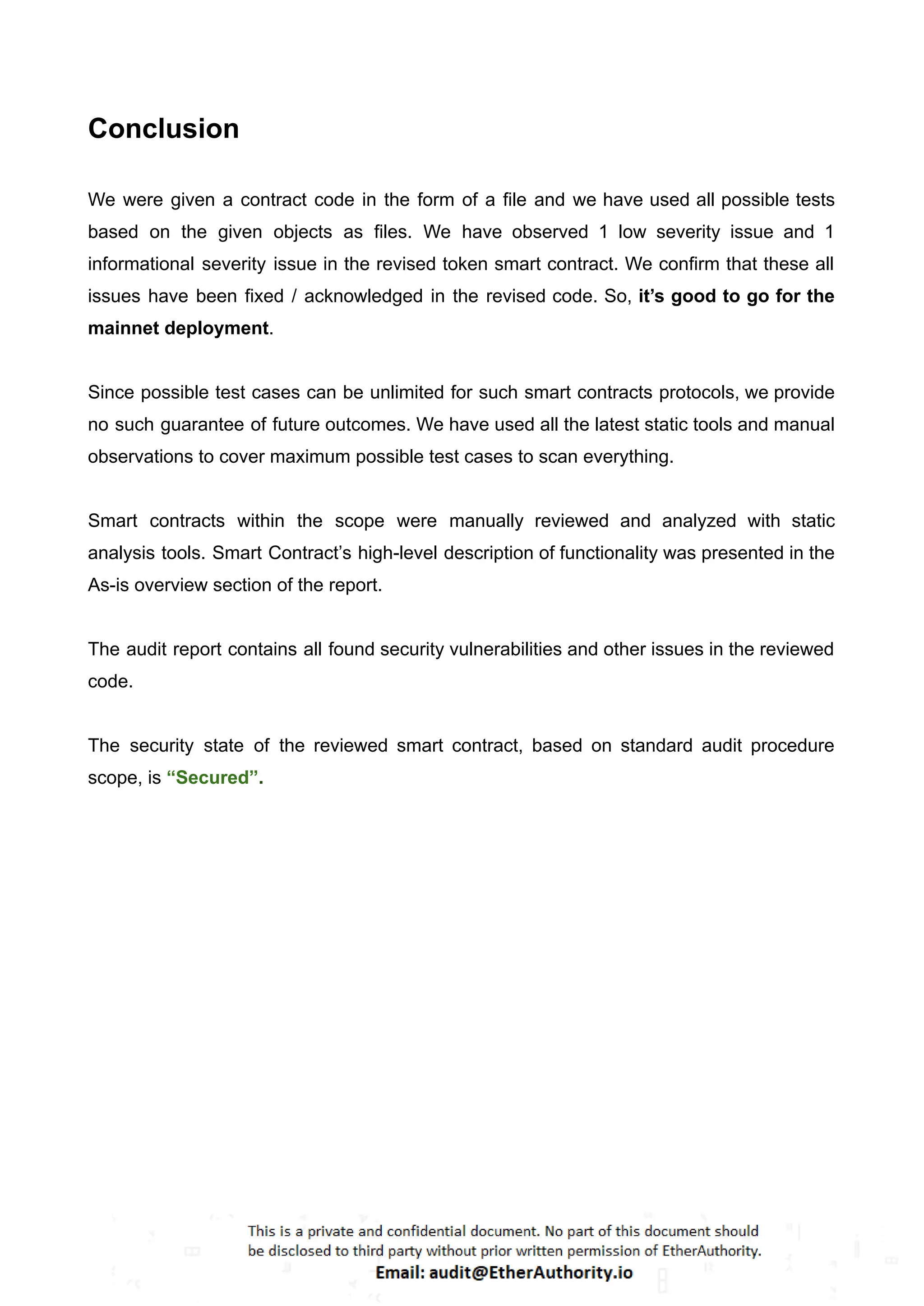 DeadMemes Token – Smart Contract Security Audit Report by EtherAuthority | PDF