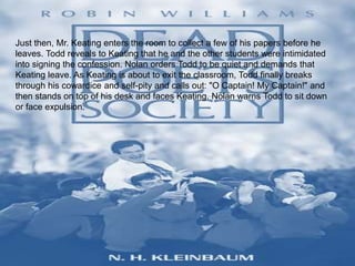 Dead poets society | PPTX