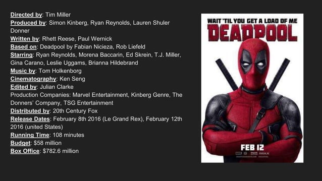Deadpool | PPT