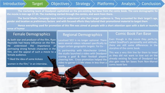 Dead pool social media campaign | PPT