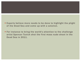 Dead sea | PPTX
