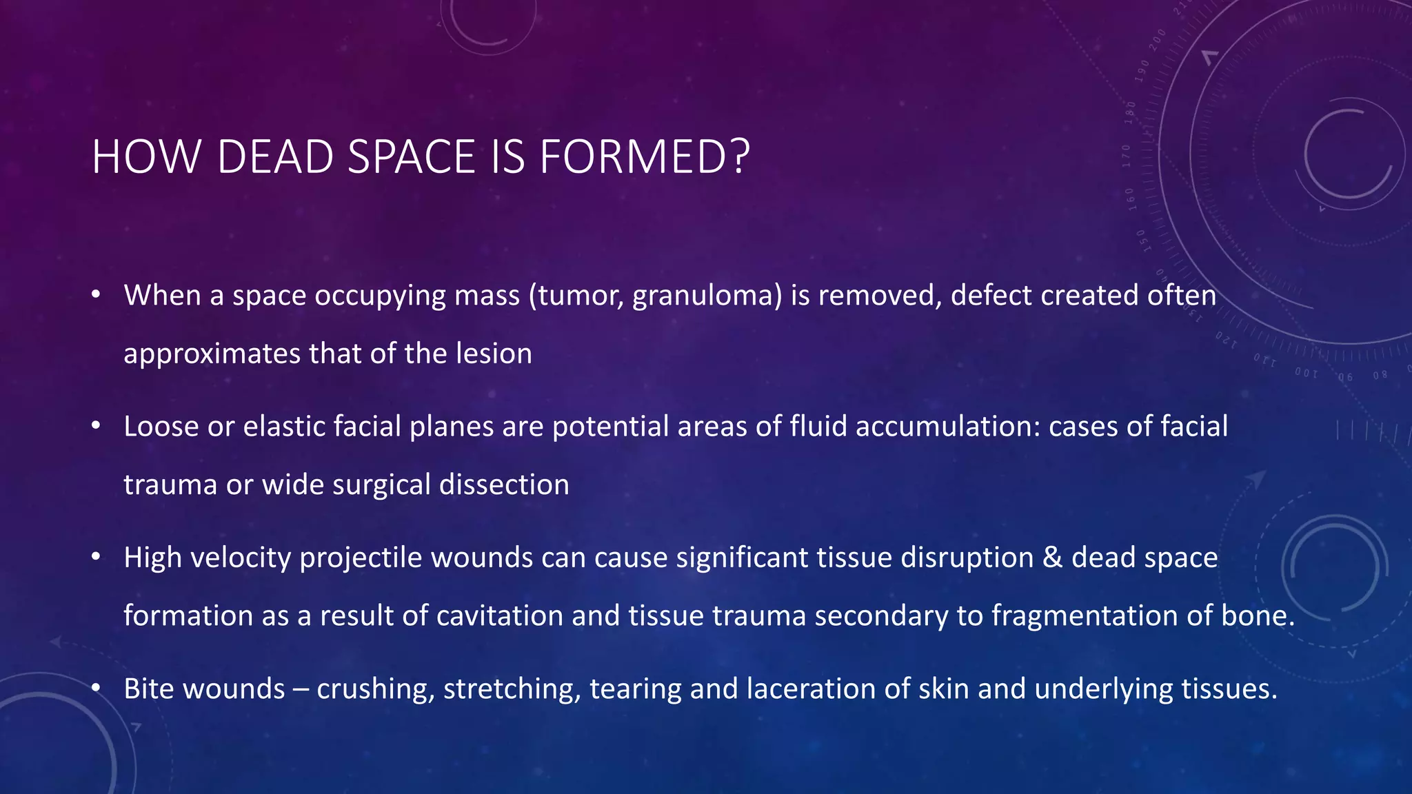 Dead space management | PPTX