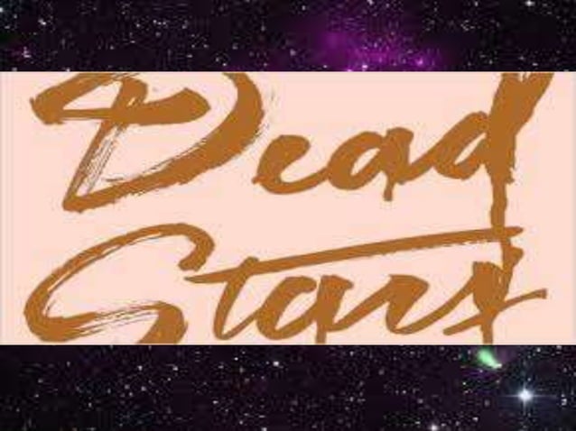 Analysis: Dead Stars by Paz Marquez Benitez | PPTX | Romance | Genres