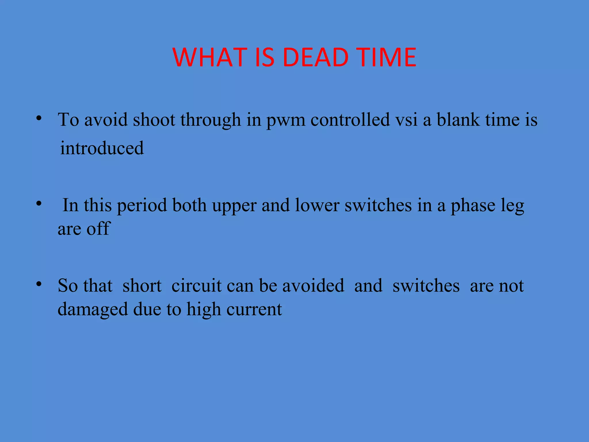 Dead time pwm | PPT