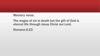 Dead to Sin, Alive in Christ | PPTX