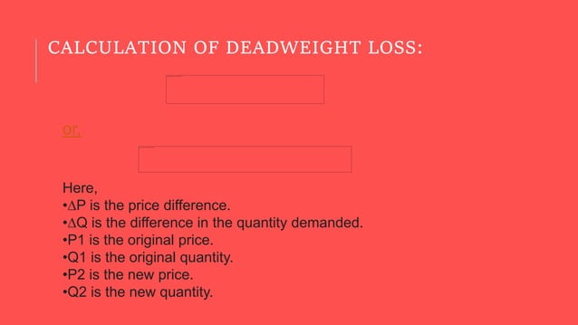 Deadweight loss.pptx | Business Accounting & Finance | Business