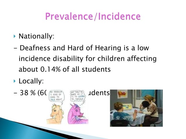 Deaf And Hard Of Hearing | PPT