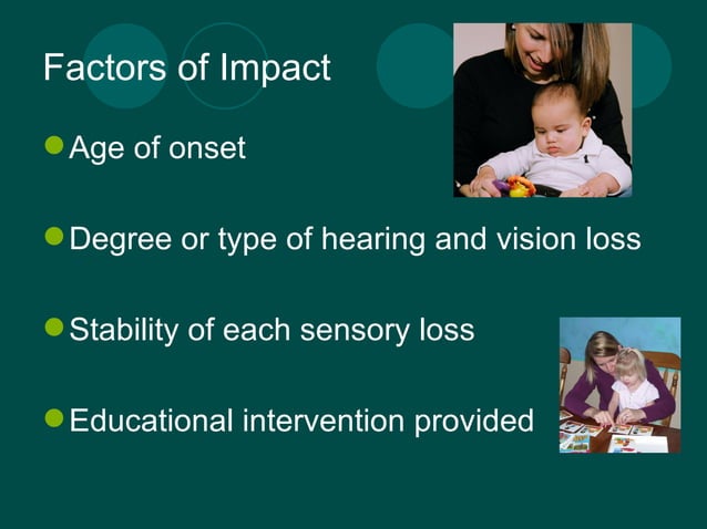 Deaf & Blind | PPT | Eye and Vision Conditions | Diseases and Conditions