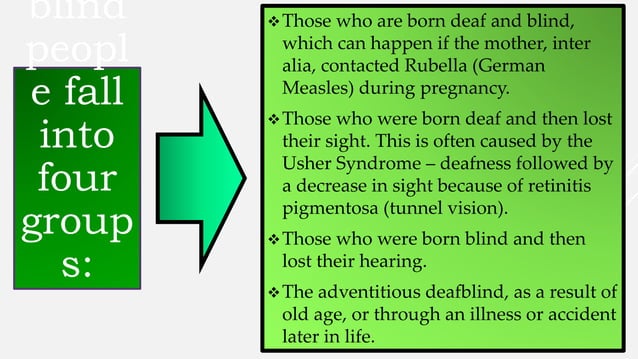Deaf blindness | PPTX