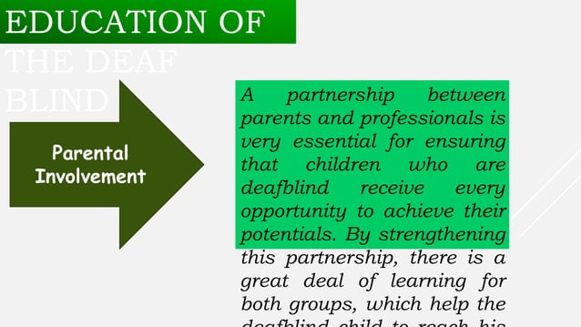 Deaf blindness | PPTX