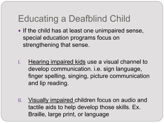 Deafblindness | PPTX