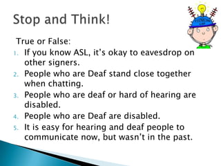 Deafculture 110804223349-phpapp01 (1) | PDF