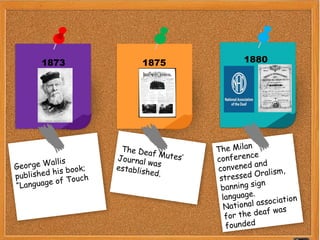 HISTORY OF DEAFS FROM ALL OVER THE WORLD | PPTX