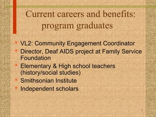 Deaf history certificate program | PPT
