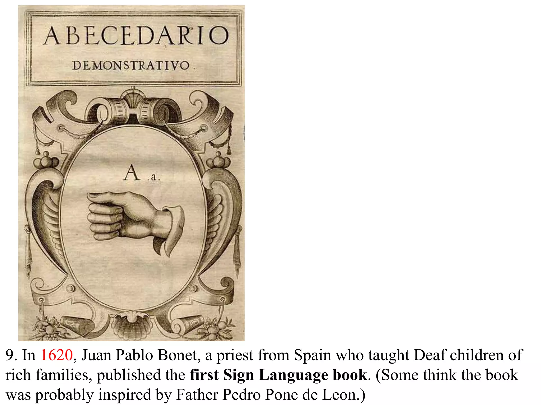 ASL -Deaf history timeline | PPTX