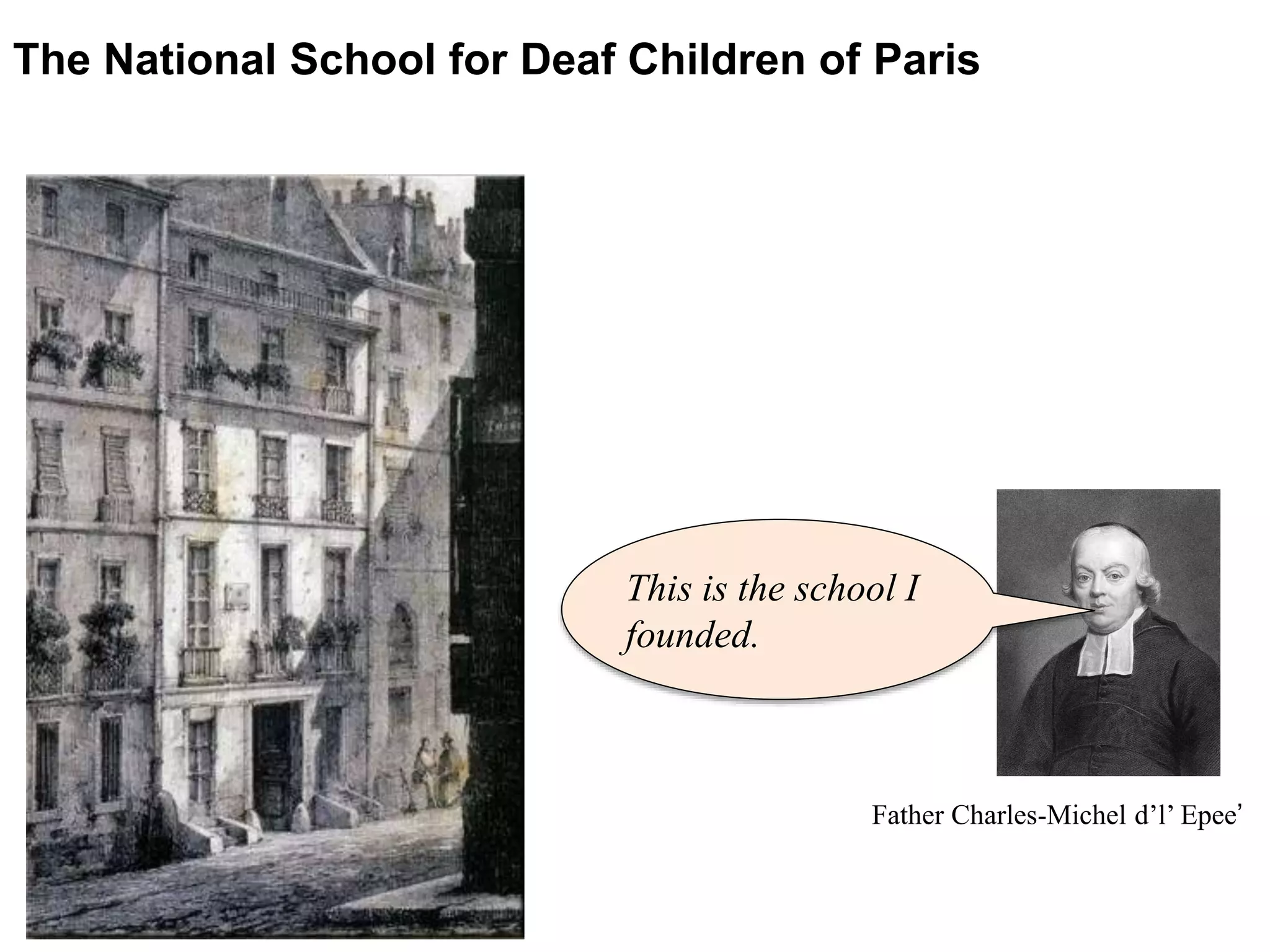 ASL -Deaf history timeline | PPTX