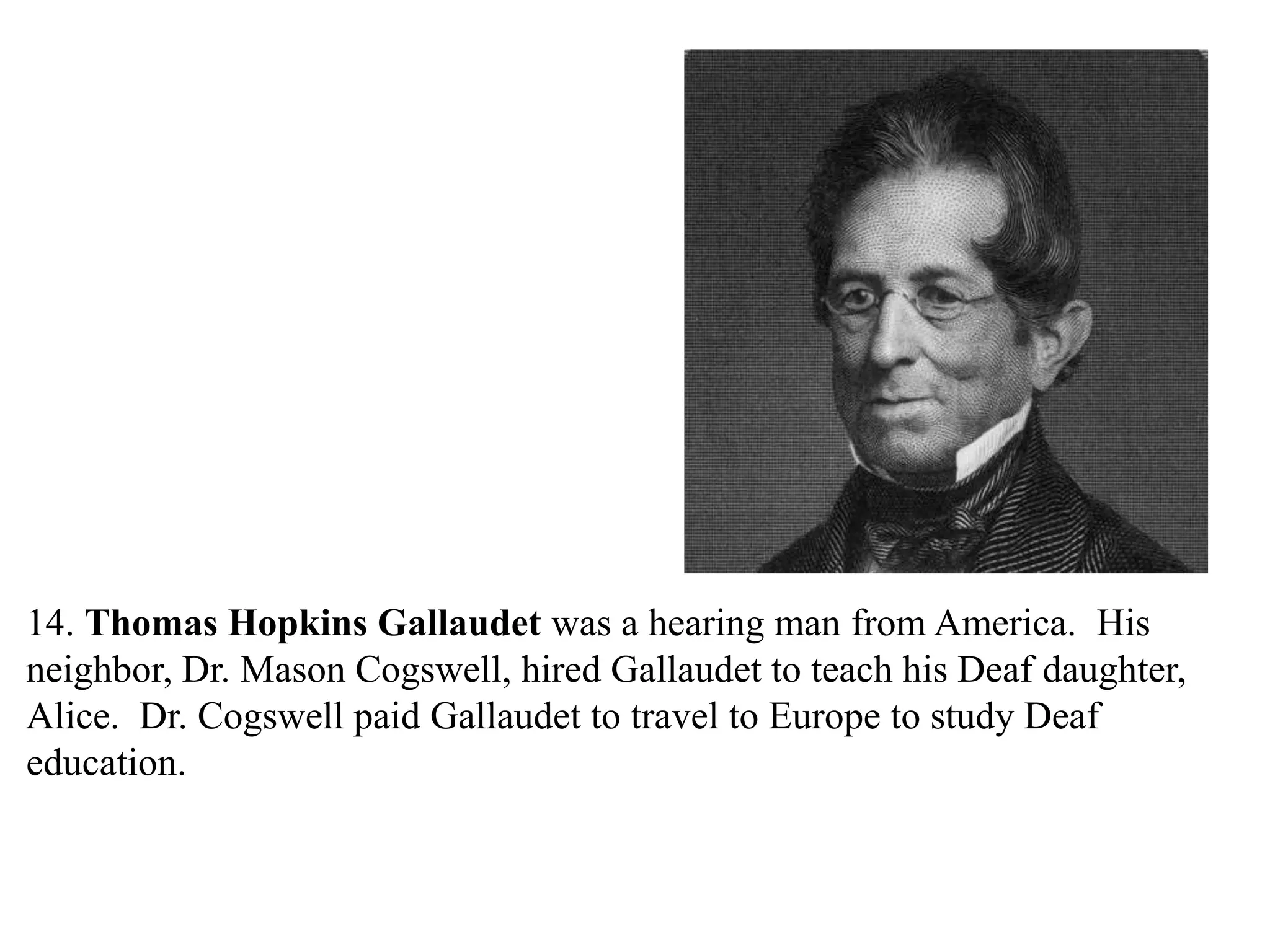 ASL -Deaf history timeline | PPTX