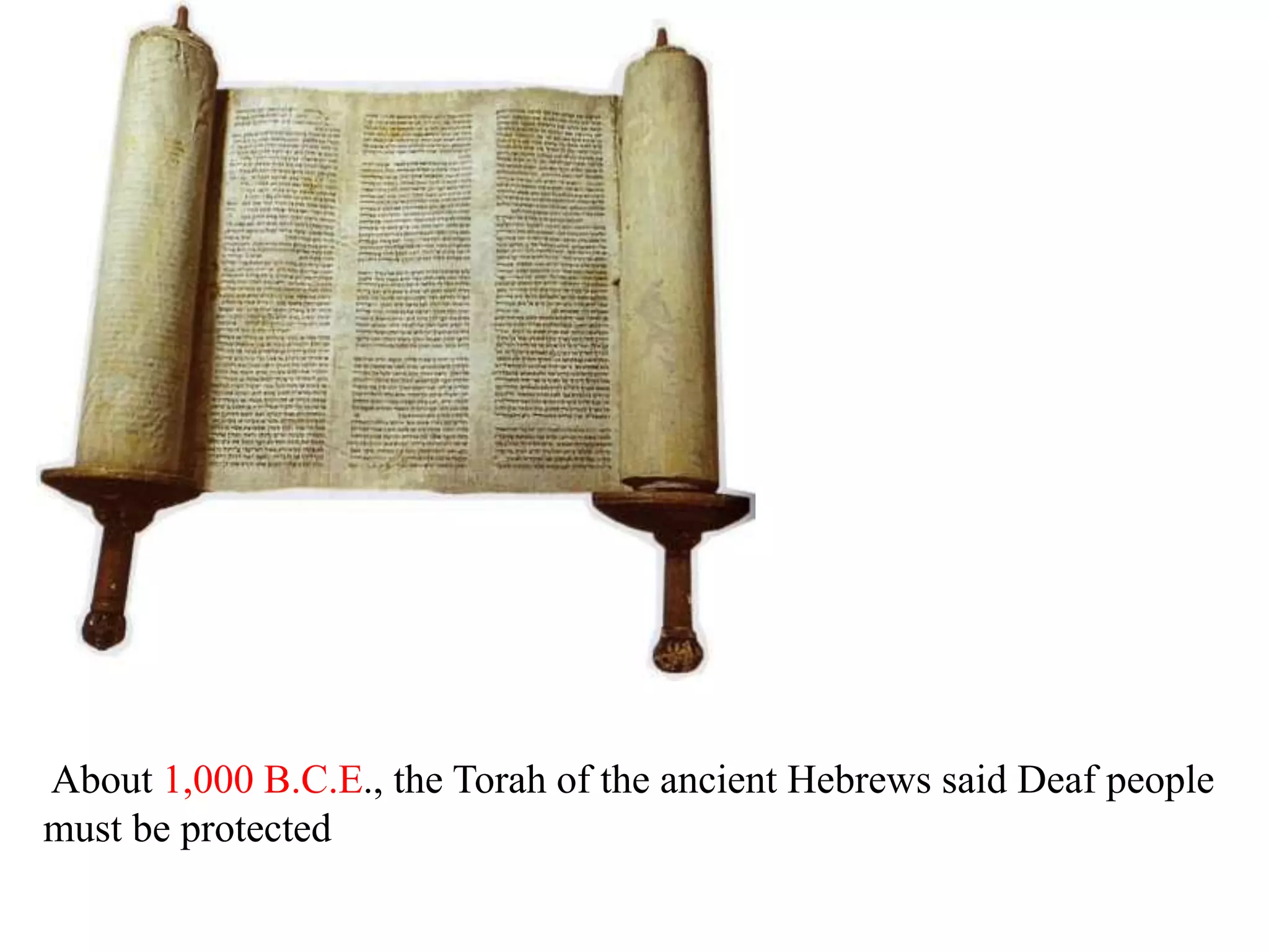 ASL -Deaf history timeline | PPTX