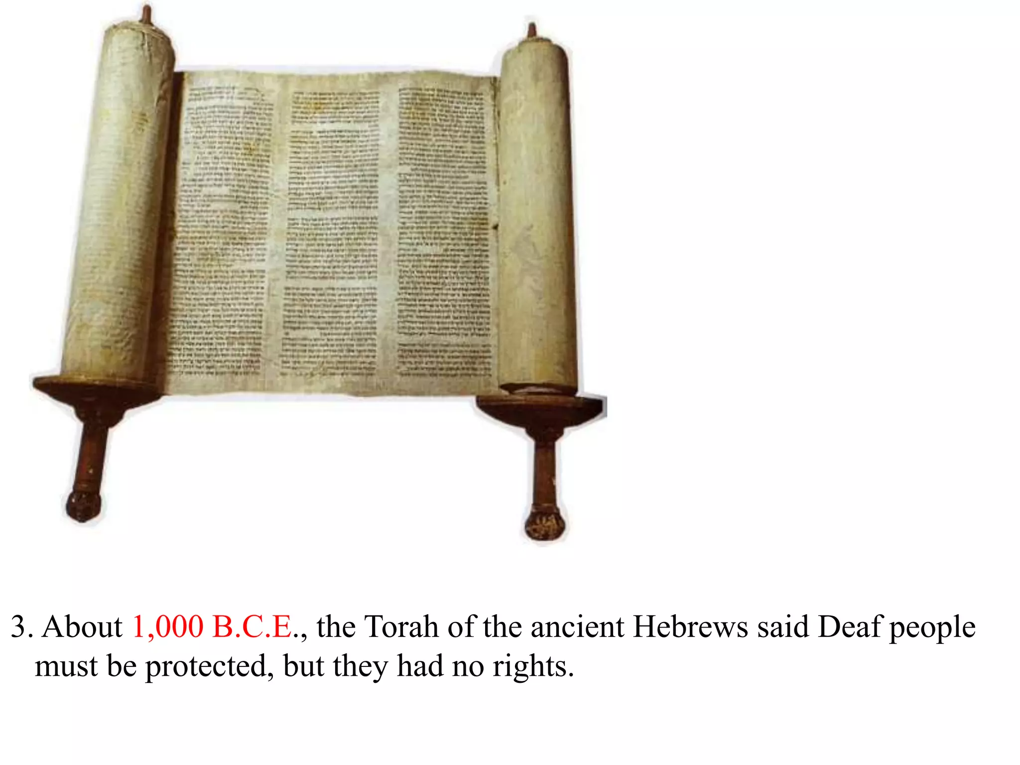 ASL -Deaf history timeline | PPTX