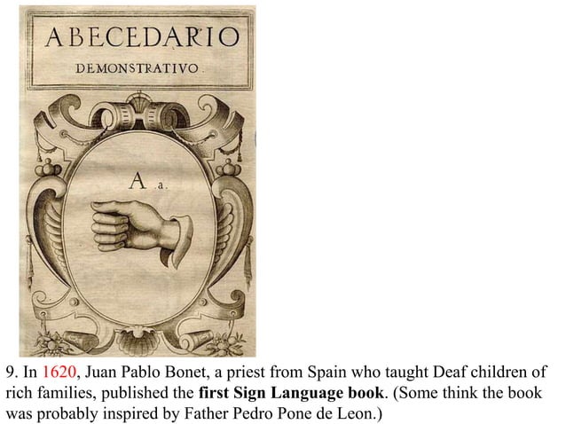 ASL -Deaf history timeline | PPTX