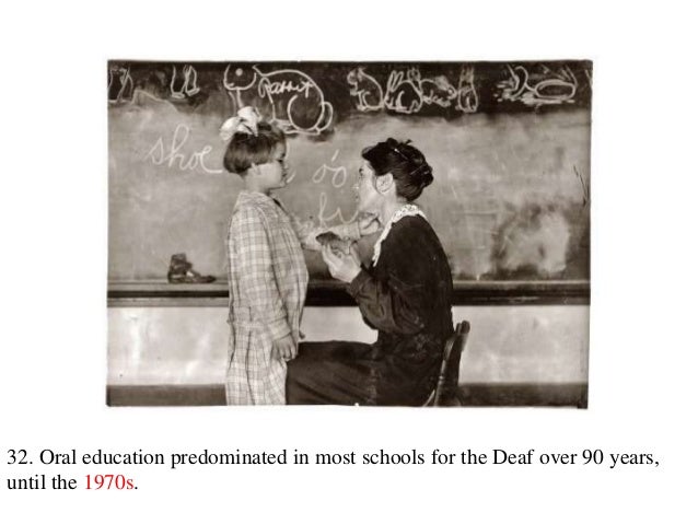 ASL -Deaf history timeline