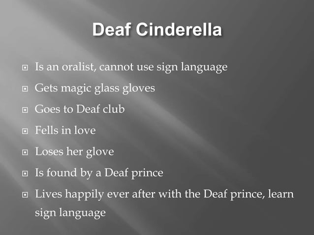 Presentation about the book Deaf in America | PPT