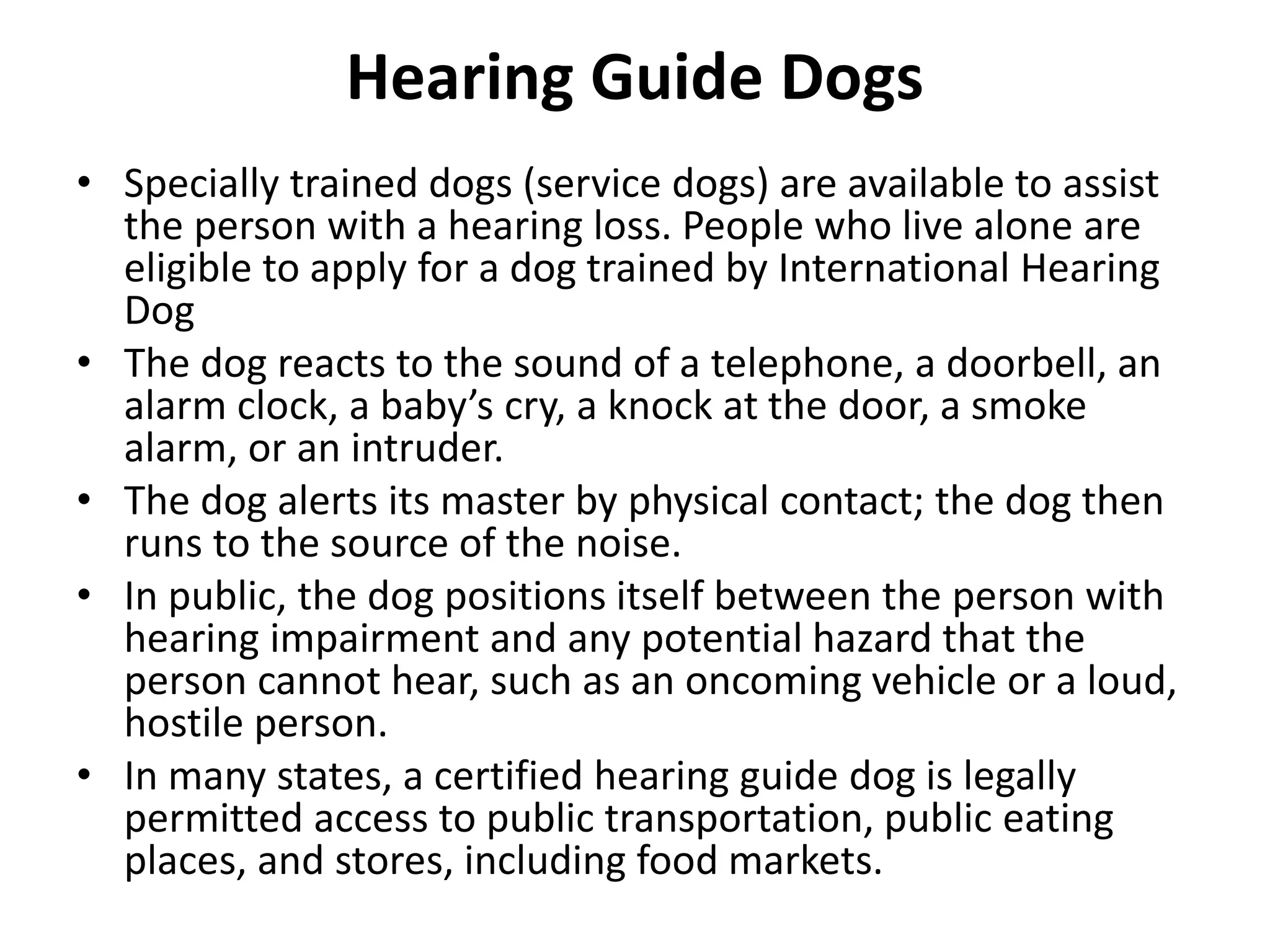 Deafness | PPTX