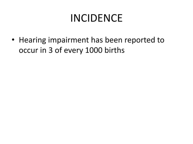 Deafness | PPTX | Ear, Nose and Throat Conditions | Diseases and Conditions