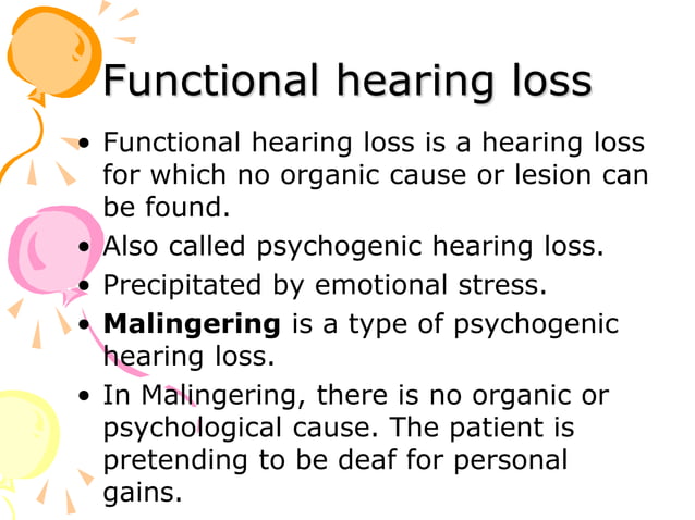 Deafness | PPTX | Ear, Nose and Throat Conditions | Diseases and Conditions