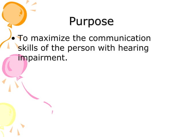Deafness | PPTX | Ear, Nose and Throat Conditions | Diseases and Conditions