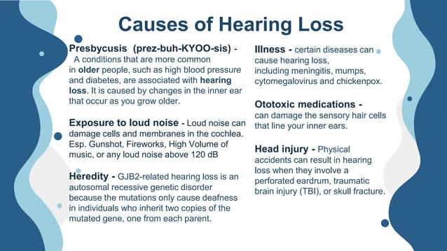 Deafness-Hearing-loss-Presentation.power | PPT
