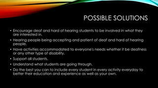 Deafness | PPT