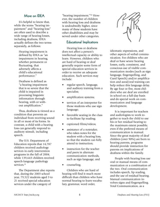 Deafness and Hearing Loss | PDF