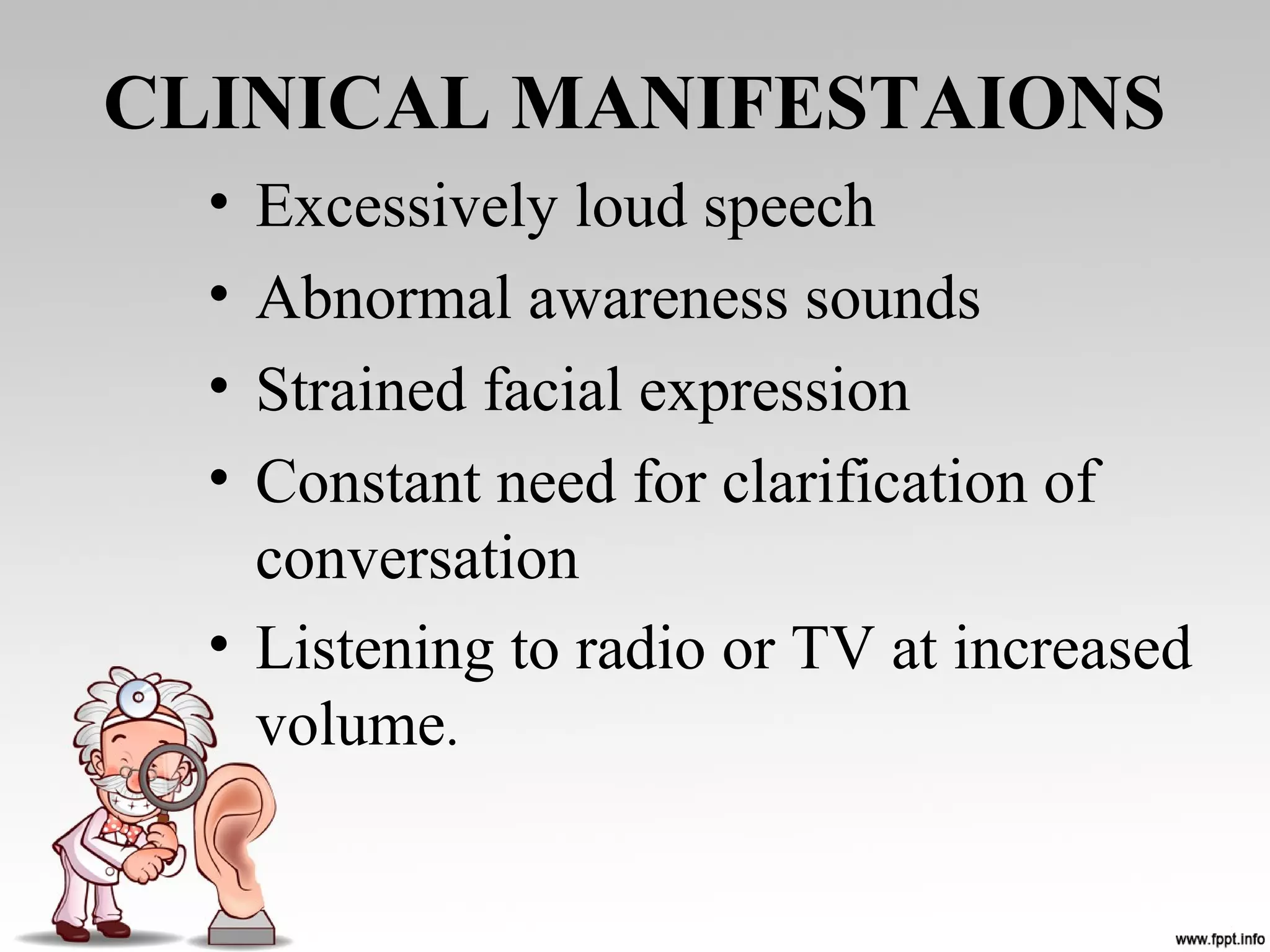 Deafness | PPT