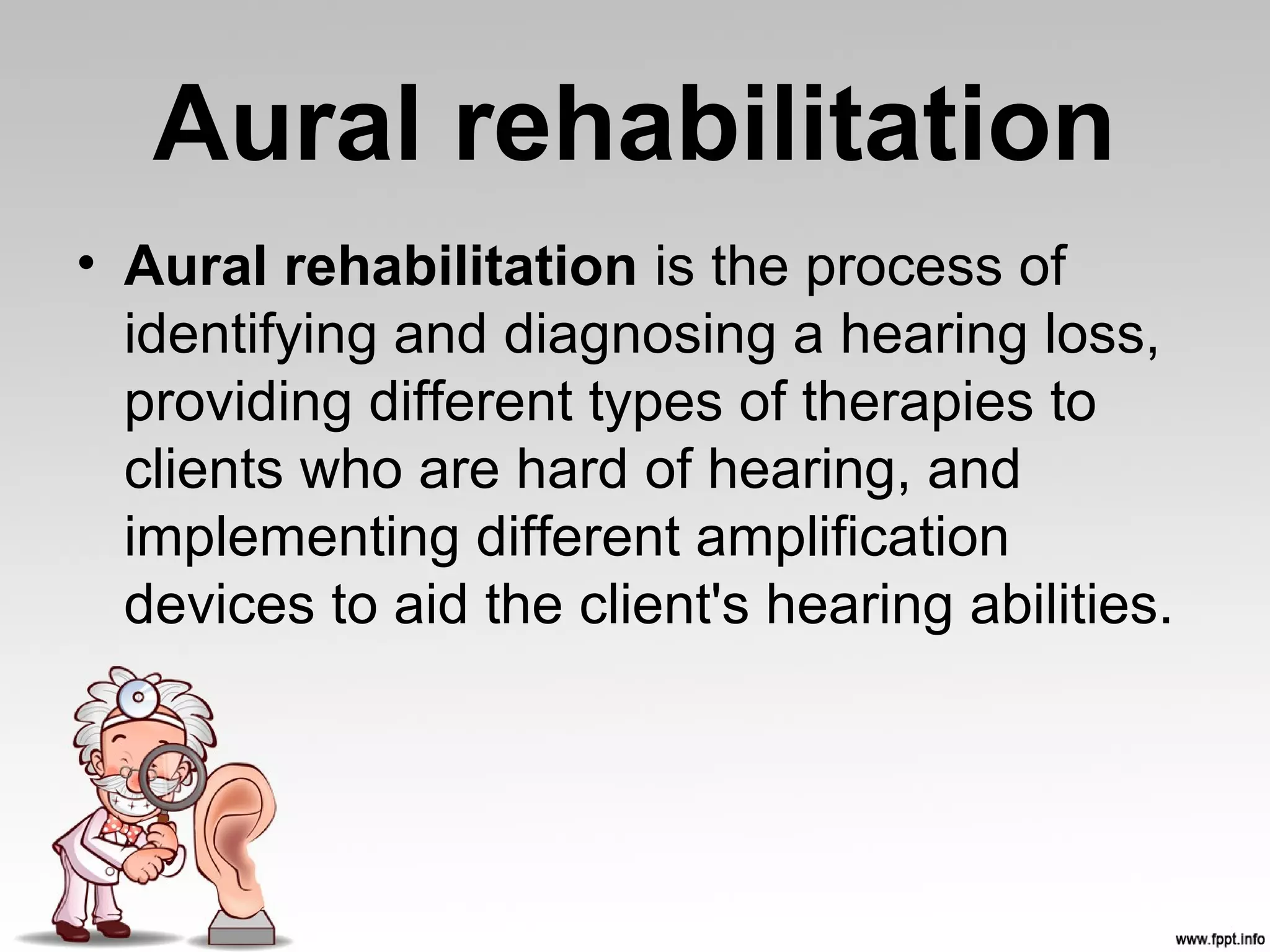Deafness | PPT